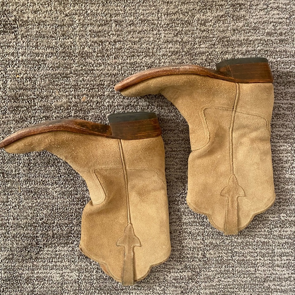 Rios Of Mercedes Rough-Out Boots - Gem